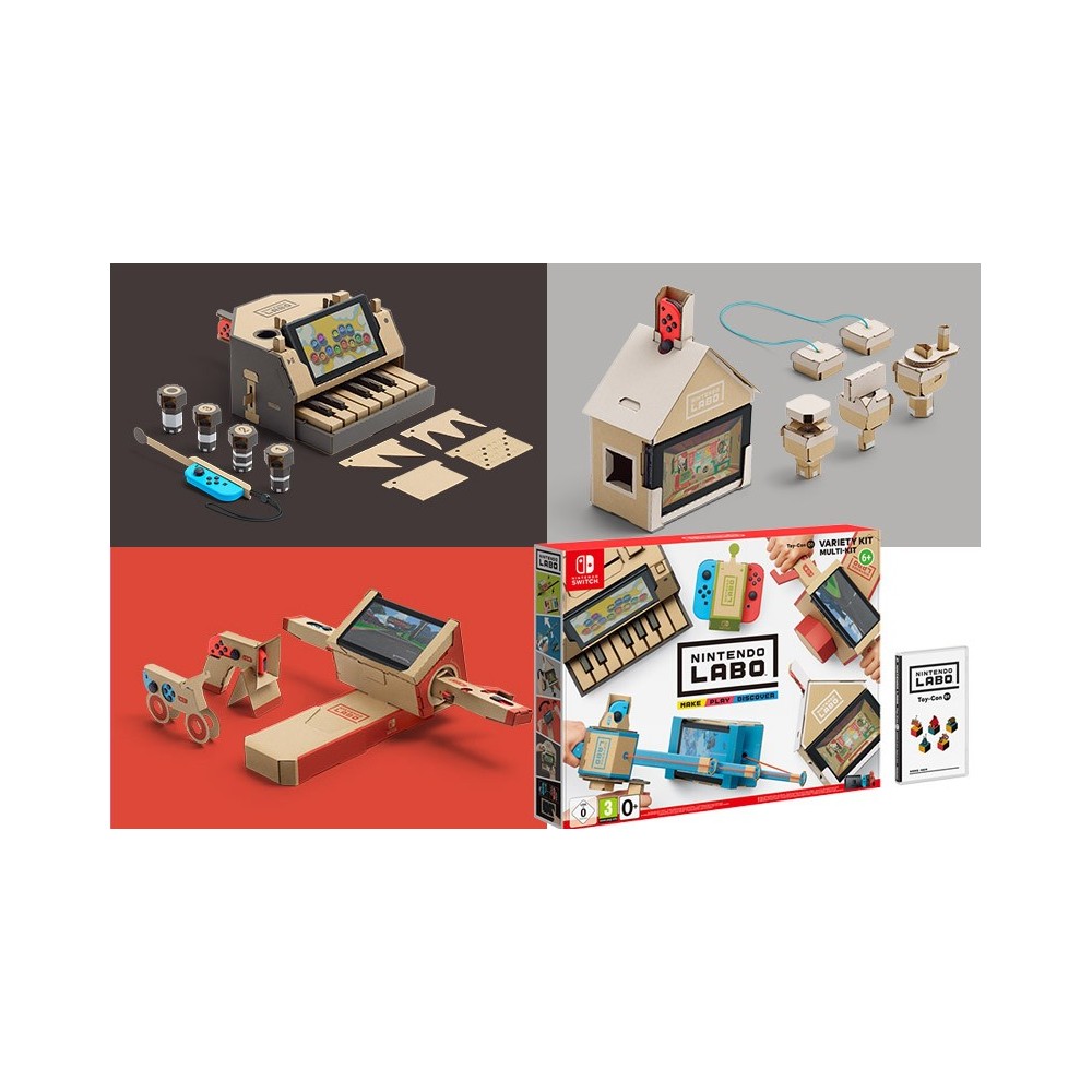 NINTENDO LABO MULTI KIT PARA NINTENDO SWITCH TOY CON 01 KIT VARIADO