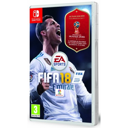 FIFA 18 SWITCH JUEGO FÍSICO + DESCARGA FIFA WORLD CUP RUSSIA 2018 NINTENDO