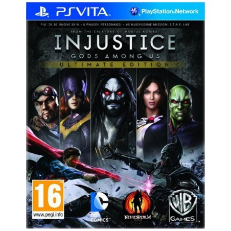 INJUSTICE GODS AMONG US PSVITA ULTIMATE EDITION JUEGO FÍSICO ...