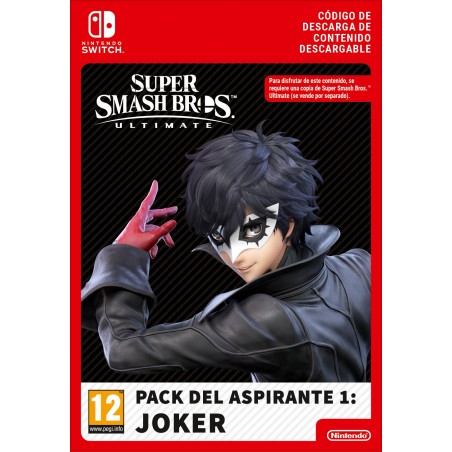 SUPER SMASH BROS ULTIMATE JOKER CHALLENGER PACK NINTENDO SWITCH DESCARGA DIGITAL