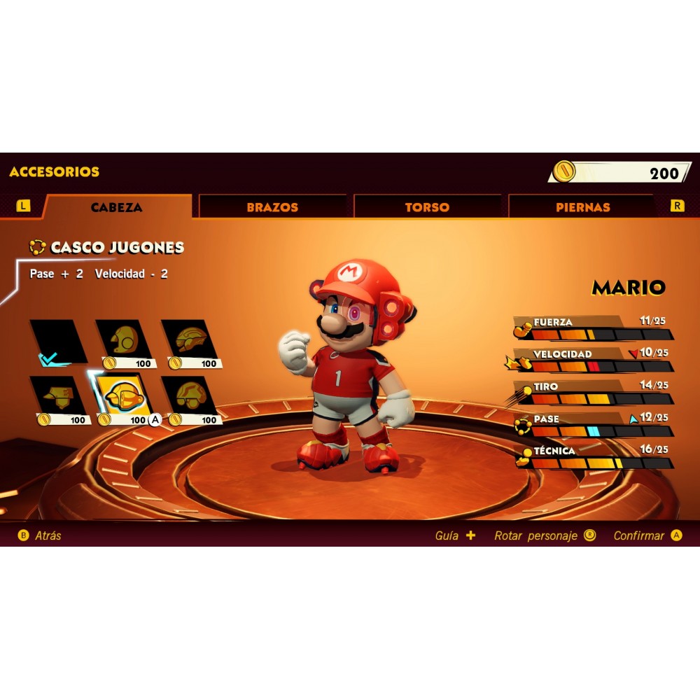 MARIO STRIKERS: BATTLE LEAGUE FOOTBALL JUEGO FÍSICO NINTENDO SWITCH