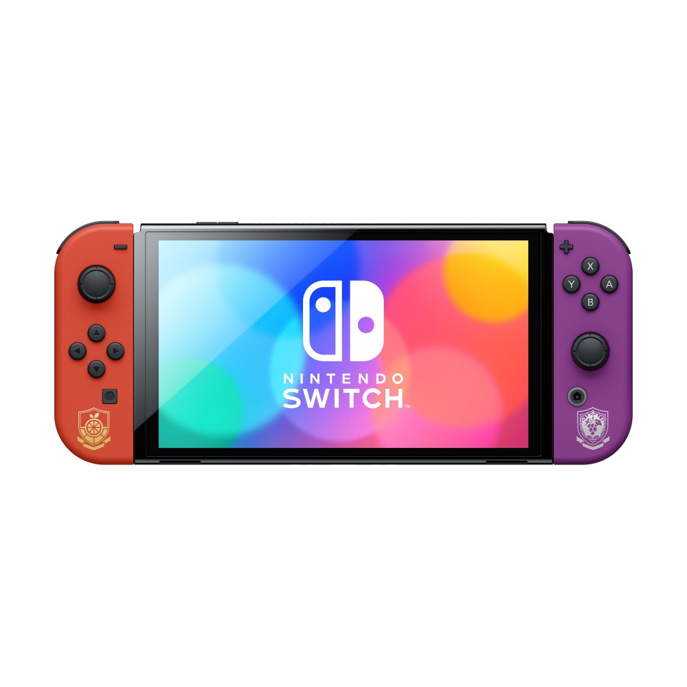 NINTENDO SWITCH OLED EDICIÓN LIMITADA POKEMON ESCARLATA Y PÚRPURA